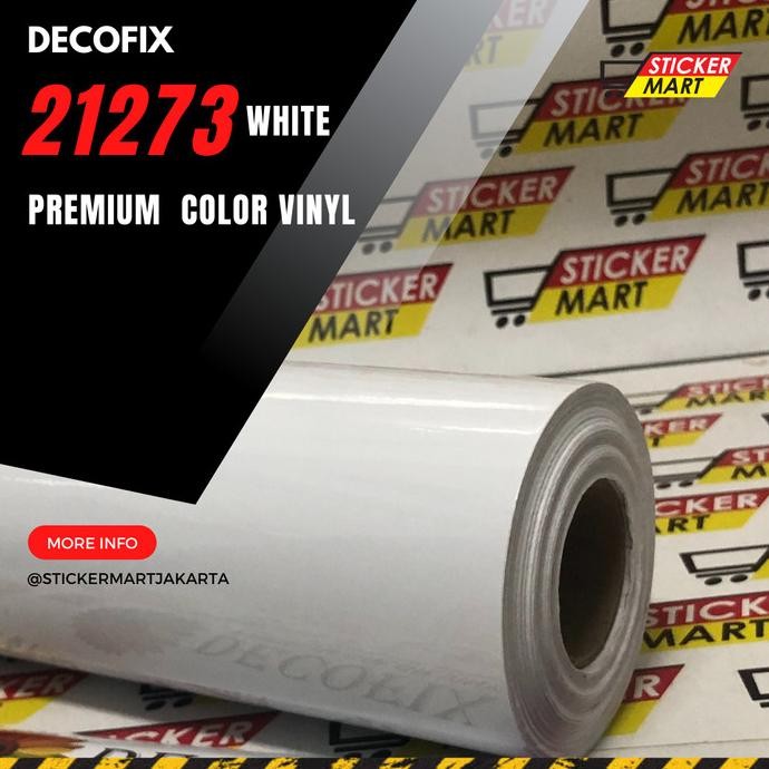 Jual NEW Sticker Putih Glossy Sticker Putih Decofix Grosir Murah ...