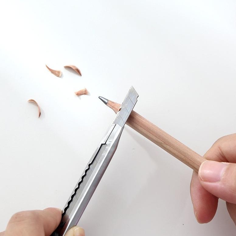 Jual JEJE Cutter Renceng Besi Stainless tajam Silet potong Serbaguna ...