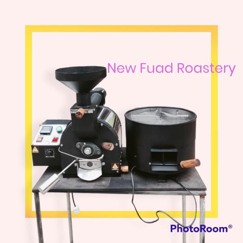 Jual Anton Mesin Roasting Kopi 1Kg Plus Pendingin Agitator | Shopee Indonesia