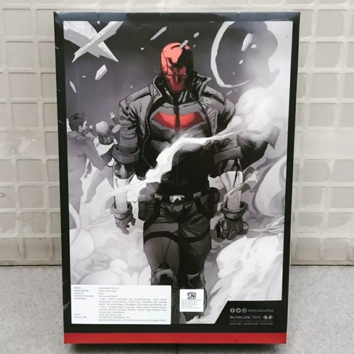 Jual Ready MCFARLANE DC MULTIVERSE NEW 52 RED HOOD BLACK & WHITE ACCENT EDITION | Shopee Indonesia