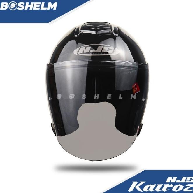Jual Helm Njs Kairoz V2 Solid Helm Half Face Sni Terbaru | Shopee Indonesia