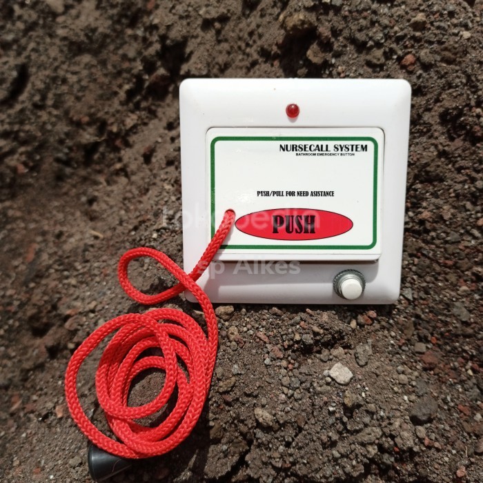 Jual Toilet Emergency Call button / pullcord toilet / nurse call system ...