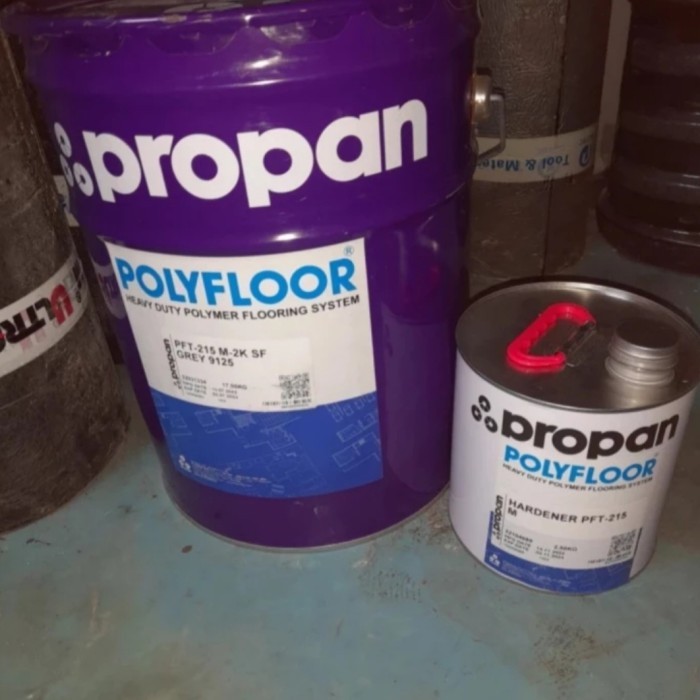 Jual Cat Epoxy Lantai PROPAN POLYFLOOR PFT-215 M-2K SF 20 Kg Set ...