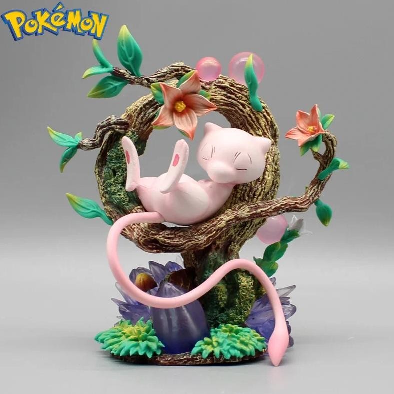 Jual 15cm pokemon mewtwo anime figure gk kawaii mew luminescent manga ...