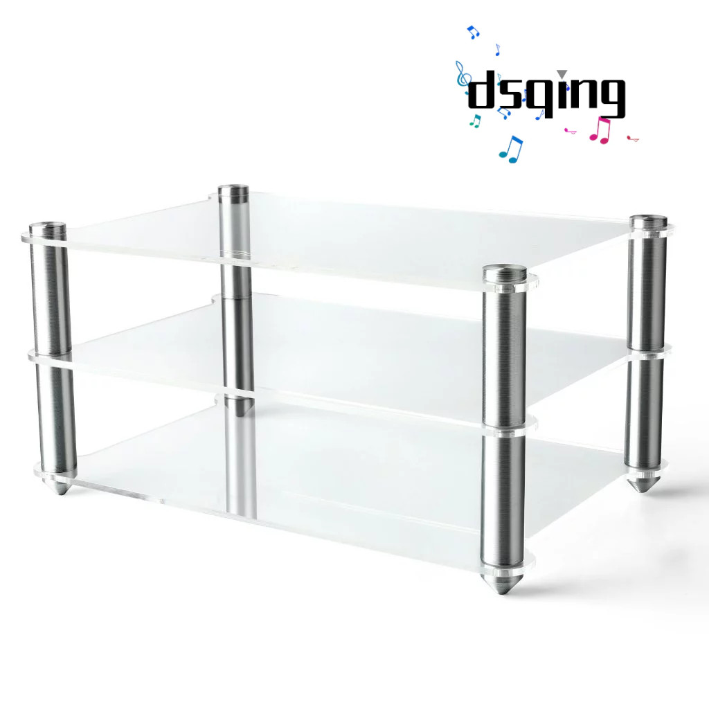 Jual Rak Paduan Aluminium Akrilik Transparan Kguss Dekoder HIFI Power ...