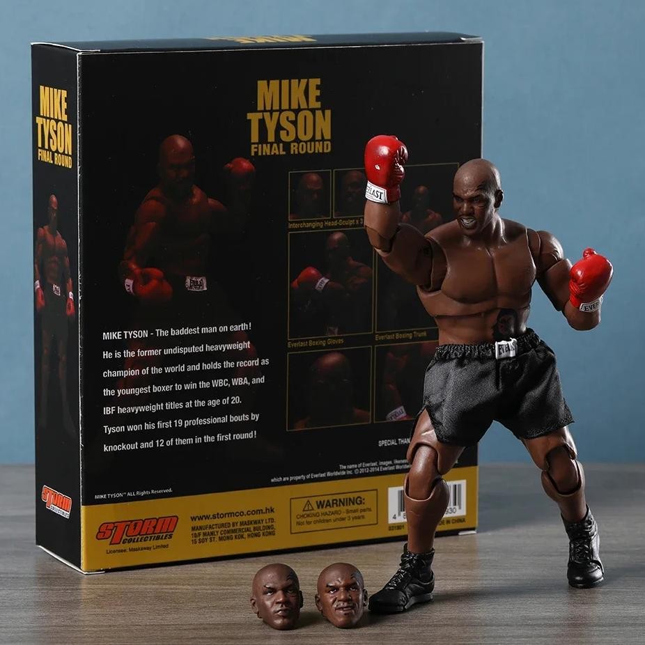 Jual storm collectibles - mike tyson final round 1/12 scale action ...