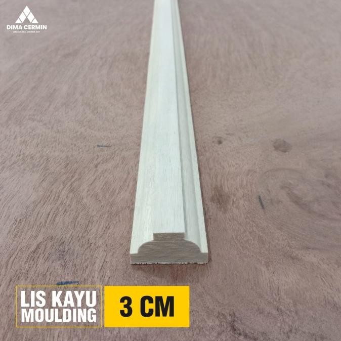 Jual Paket Wall Moulding Double Lis Kayu Profil Dekorasi Dinding ...