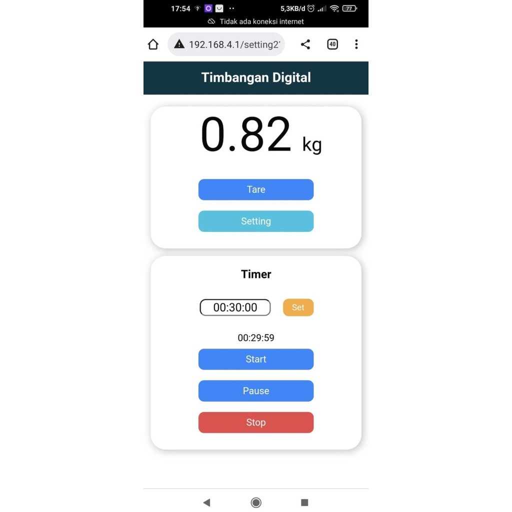 Jual Kontroller Timbangan Digital P10 + Timer Counter Down | Shopee ...