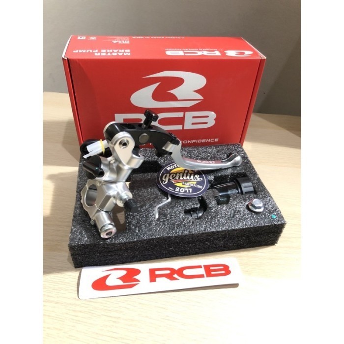 Jual Master Rem Radial RCB Kanan S1 14 MM Forged Silver Series | Shopee Indonesia