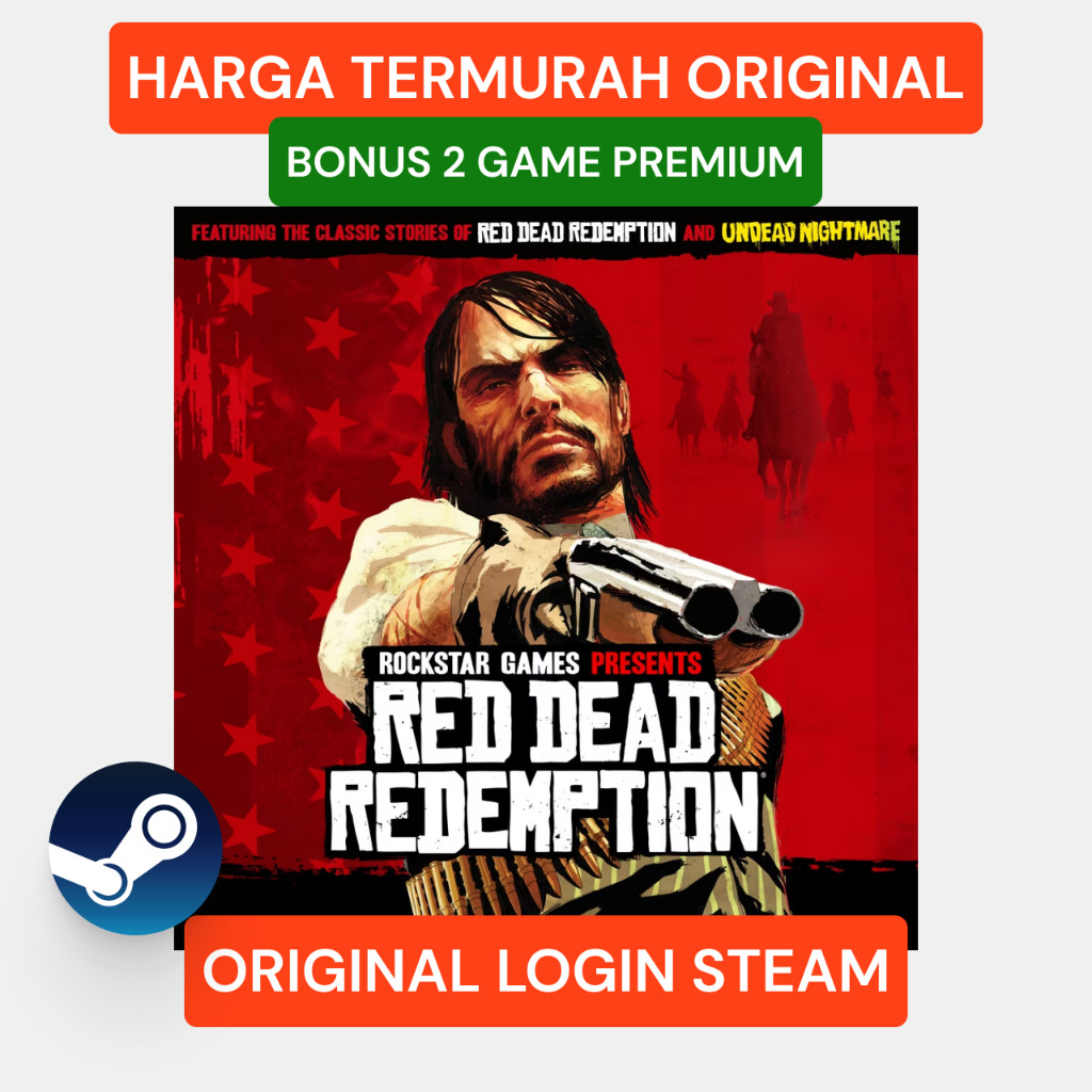 Jual Red Dead Redemption One PC Edition - Original Game Steam - Game ...