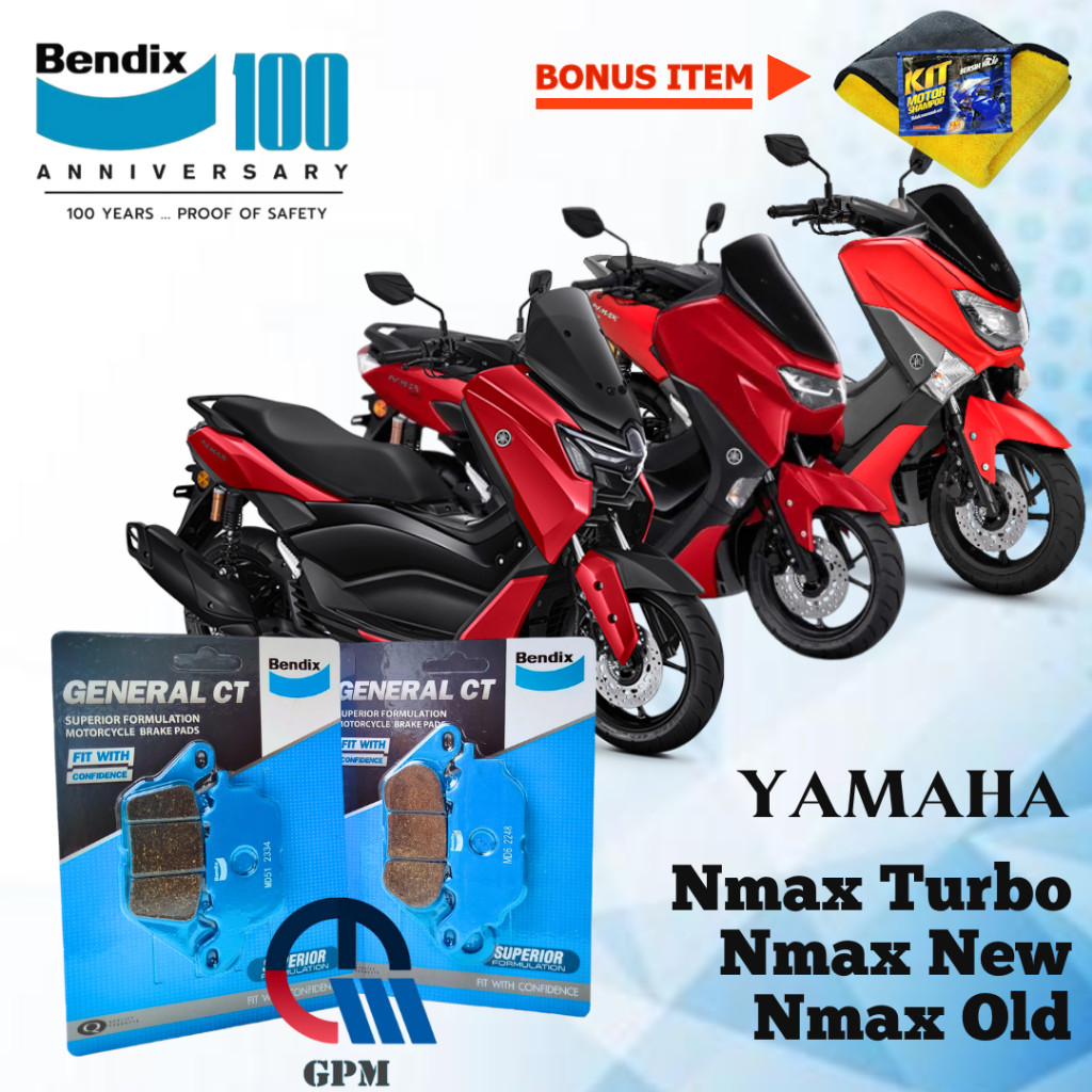 Jual Bendix Yamaha NMAX Turbo, NMAX Neo, New NMAX, NMAX Sepasang Depan ...