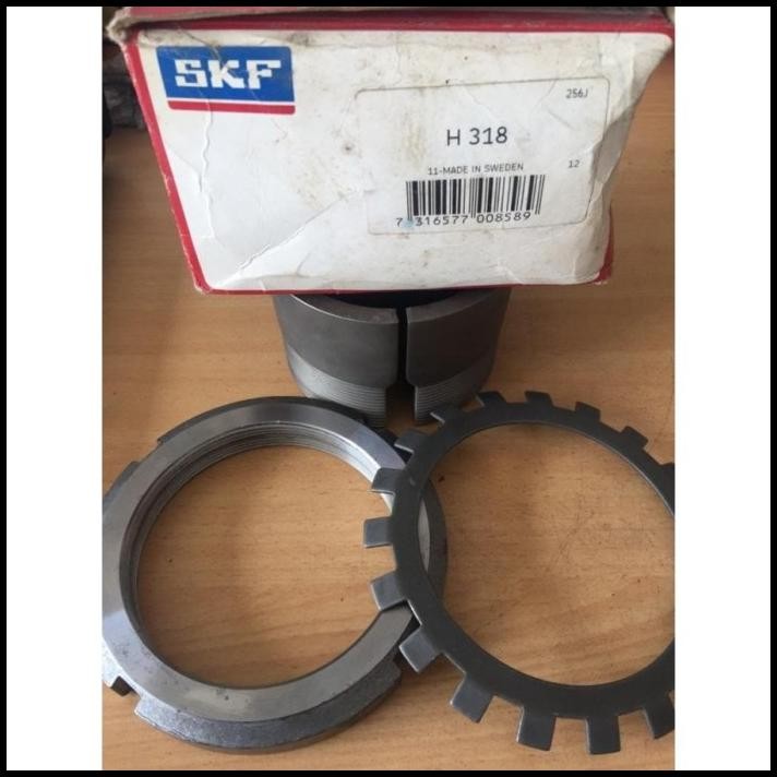 Jual HOT DEAL ADAPTER SLEEVE BEARING H318 H 318 SKF ORIGINAL | Shopee ...