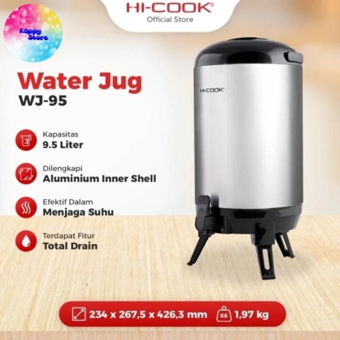 Jual HICOOK DISPENSER / TEKO / THERMOS / TERMOS AIR PANAS / DINGIN HOT ...