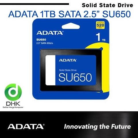 Jual HARGA DISC - SSD ADATA SU650 1TB - SSD SATA 3 / SSD SATA III - SSD ...