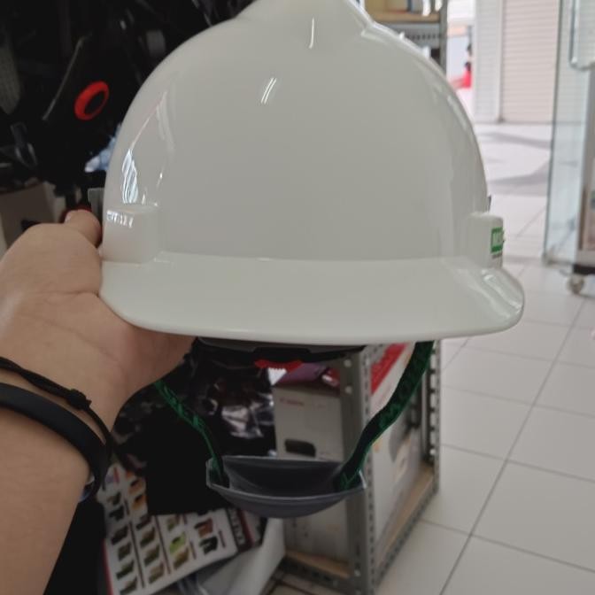 Jual Helm Safety MSA Full Set / Helm Kerja Proyek rna Putih SNI ...
