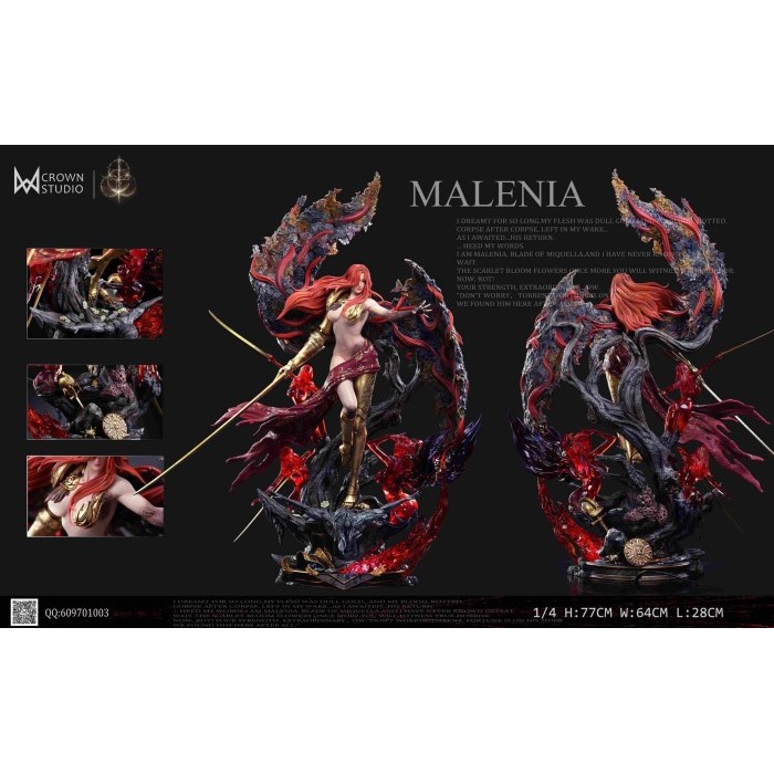 Jual Crown Studio Malenia Elden Ring 1/4 FIGURE STATUE | Shopee Indonesia