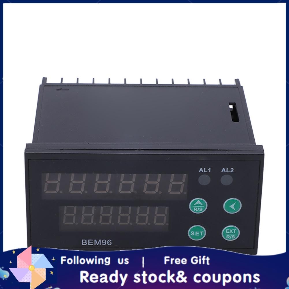 Jual Xiyijia Digital Timer Counter 6 Digit Tampilan Penghitungan Waktu Multifungsi untuk Pipa ...