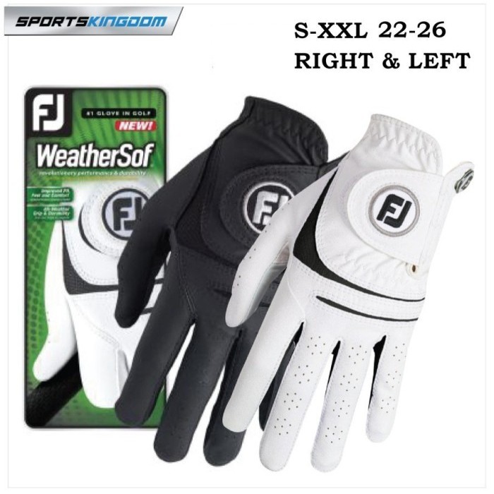 Jual Sarung Tangan Golf FJ Foot Joy Weather Soft TTLST Taylormade | Shopee Indonesia