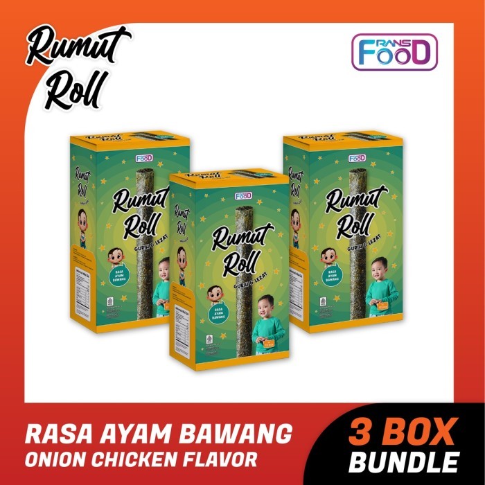 Jual Rumut Roll Rasa Ayam 4gr - Bundling 3 Box | Shopee Indonesia
