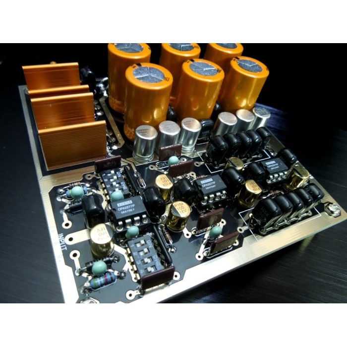 Jual Hi-Fi Preamplifier Adjustable Gain multiple Pre-Amp PCB / DIY Kit ...