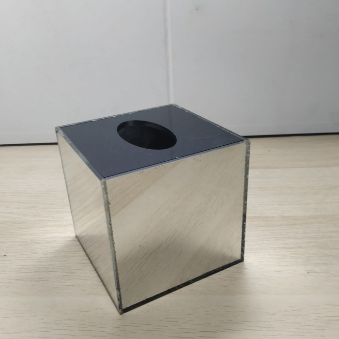 Jual Kotak Tisu Kaca Hidden Camera Box Mirrored Hidden Camera Case Home ...