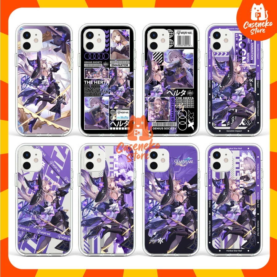 Jual Custom Case The Herta Honkai Star Rail Casing Smartphone Phone HP ...