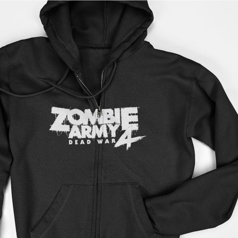 Jual Jaket Hoodie Zipper - Zombie Army 4 Dead War | Shopee Indonesia