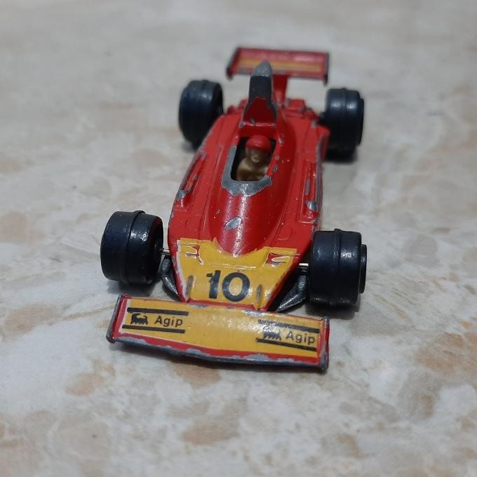 Jual Yatming Ferarri F1 Agip 312 1980 antik Rare No Hotwheels Murah ...