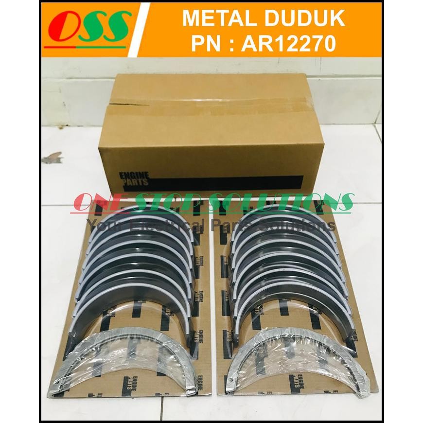 Jual DISKON METAL DUDUK MAIN BEARING PN AR12270 CUMMINS K19 KTA19 ...