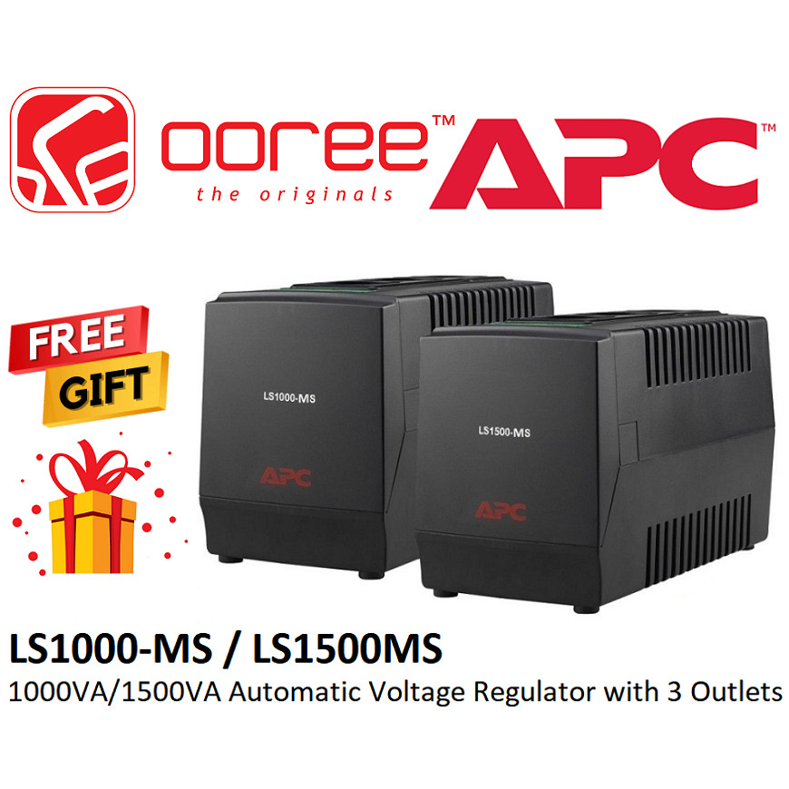 Jual UPS REGULATOR TEGANGAN OTOMATIS LINE-R 1000-MS 1500VA 240V 3 SOKET ...