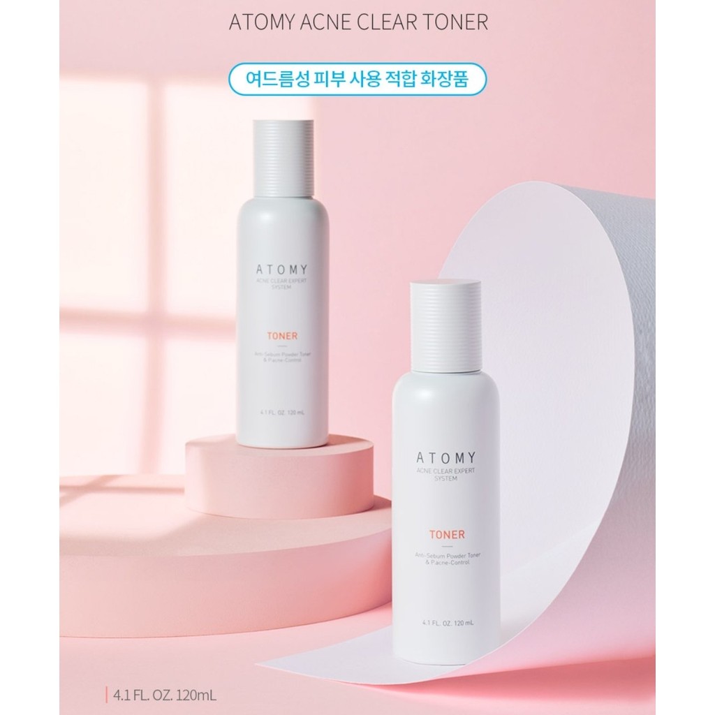 Jual Atomy Acne Toner Wajah Cerah & Kontrol Sebum Khusus Jerawat ...