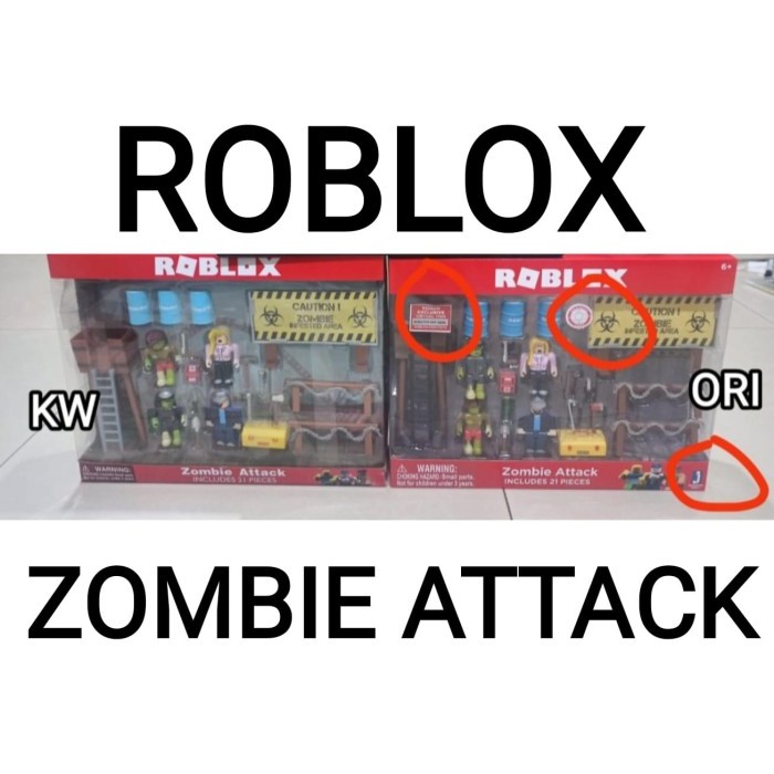 Jual Roblox Action Collection - Zombie Attack Box Set | Shopee Indonesia