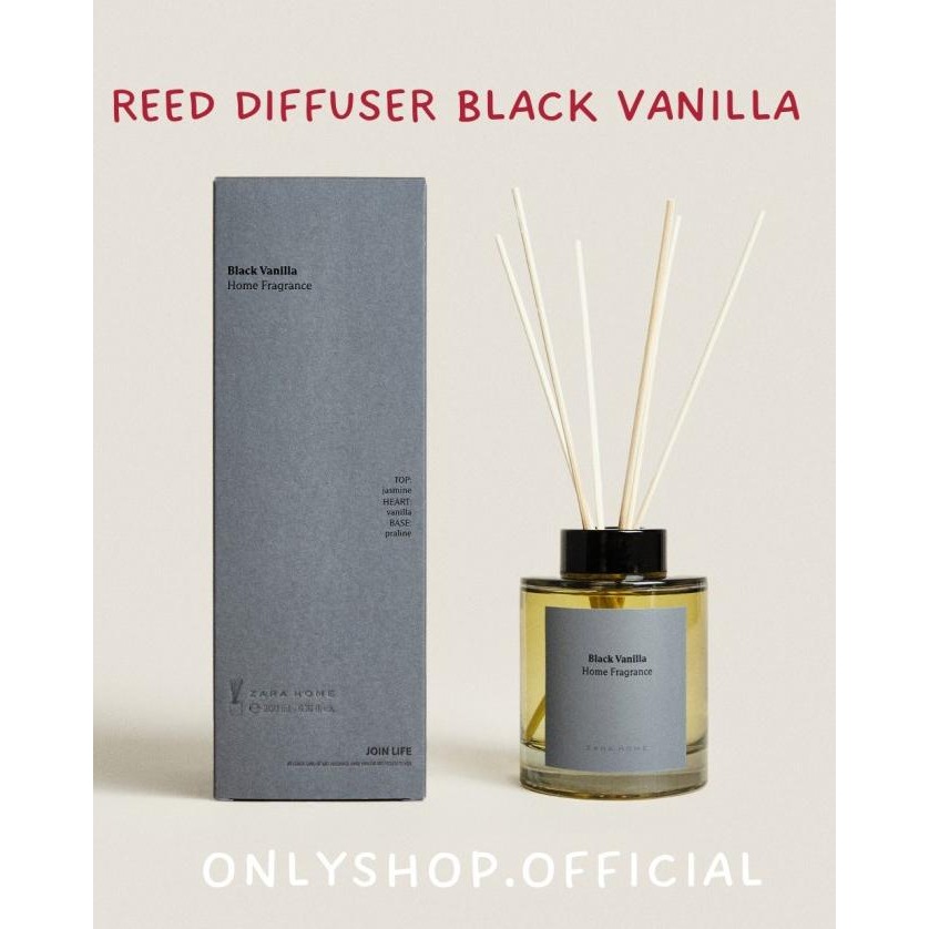 Jual REED DIFFUSER BLACK VANILLA ZARA HOME FRAGRANCE PENGHARUM RUANGAN ...