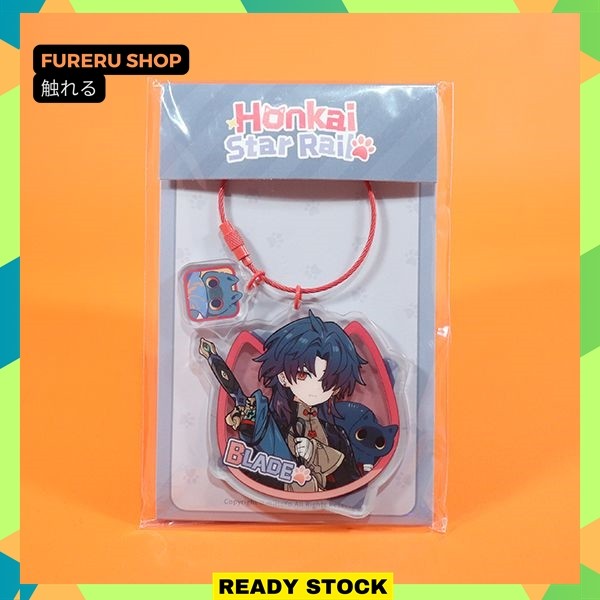 Jual Honkai: Star Rail Blade Little Cat Series Acrylic Key Chain (6cm ...