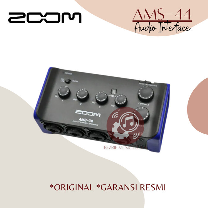 Jual Zoom AMS-44 Audio Interface 4-in/4-out USB-C Audio Interface AMS44 | Shopee Indonesia