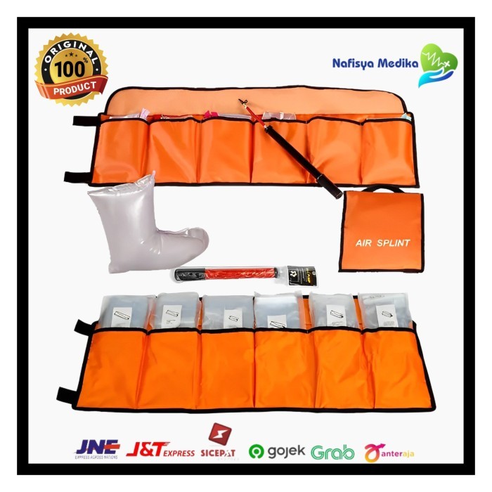 Jual Air Splint Set Of 6 / Air Set Spint Set Infatable Splint | Shopee ...