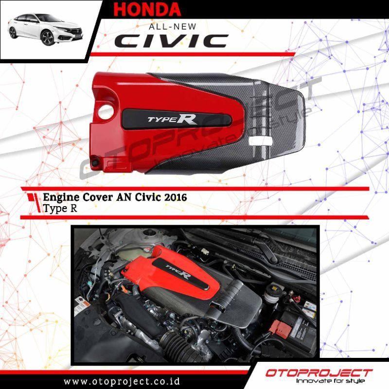 Jual Engine Cover All New Civic Turbo Tutup Cover Mesin Civic Turbo ...
