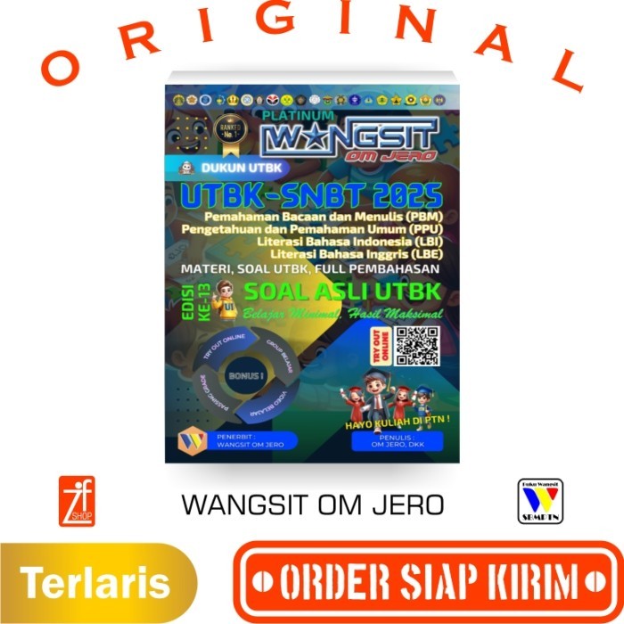 Jual Buku Wangsit Om Jero Utbk Snbt 2025 - Ppu Pbm Literasi Bahasa Inggris Literasi Bahasa ...