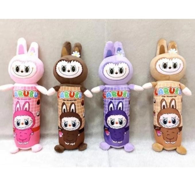 Jual Boneka Guling Labubu The Monsters Exciting Macaron Labu Labu 60cm ...