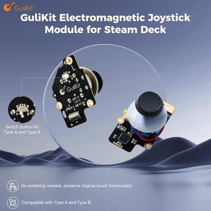 Jual promo - gulikit electromagnetic analog joystick module gulikit ...