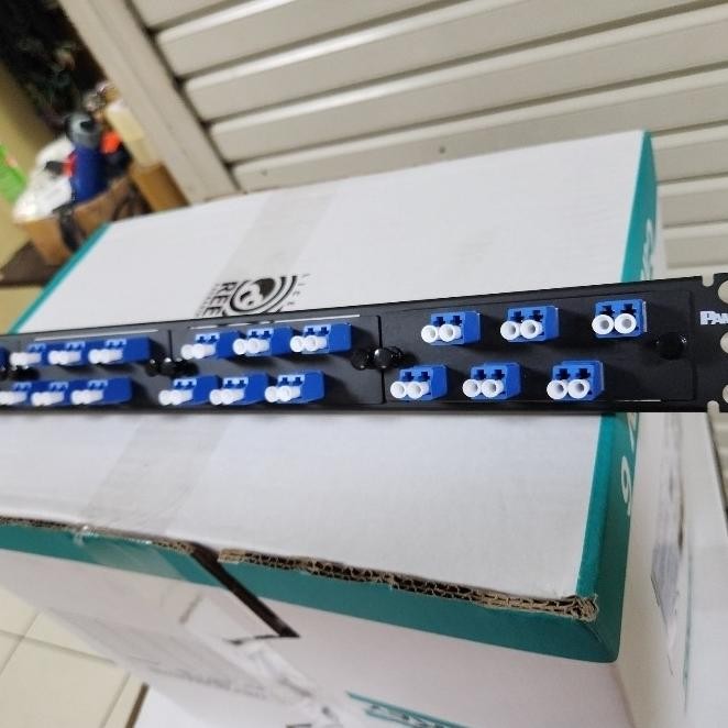 Jual fiber panel panduit 48 port lc adapter single mode [ REY ACC ...