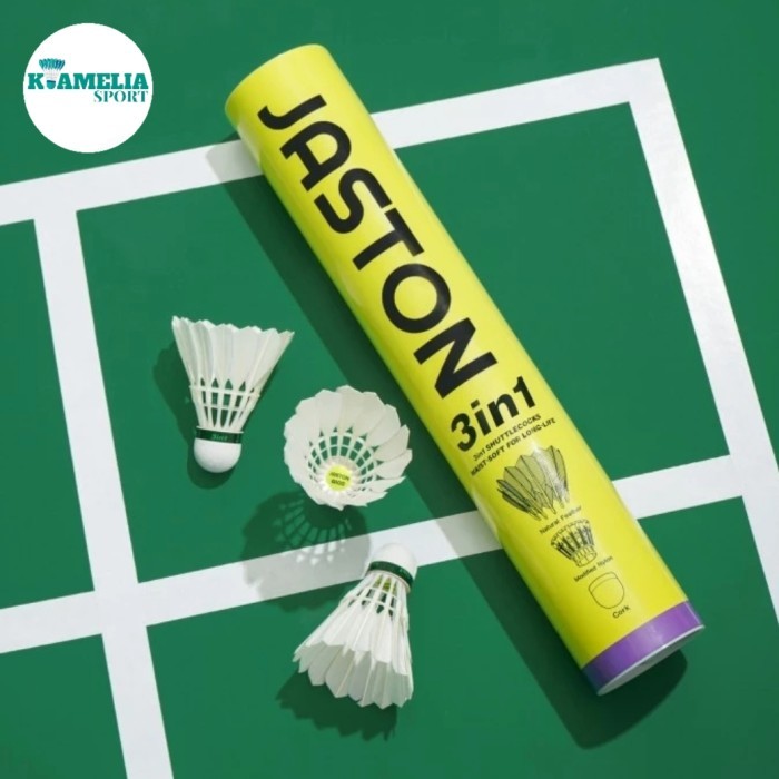 Jual Jaston A100 Hybrid 3in1 Shuttlecock Badminton Original | Shopee ...