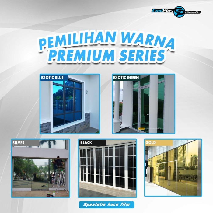 Jual Kaca Film Gedung / Rumah / Kapal CoolPlus Window Film | Shopee Indonesia