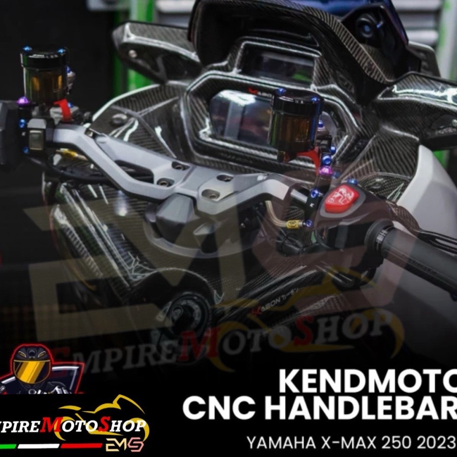 Jual Kendmoto Stang Handle Bar Handlebar New Xmax Xmax250 Connected ...