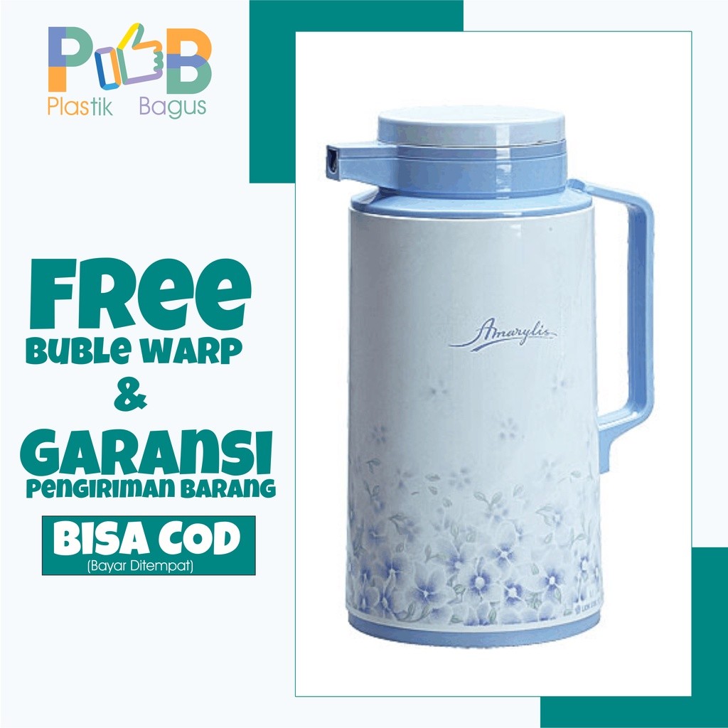 Jual teko ceret termos air panas dingin kopi teh tempat air minum Vacuum Pot 1 Liter Lion Star ...