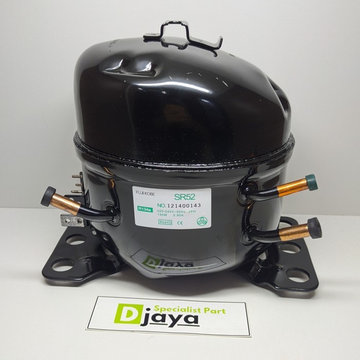 Jual KOMPRESOR KULKAS 1/6PK / COMPRESSOR KULKAS 1/6 PK MERK FUJI SR52 ...