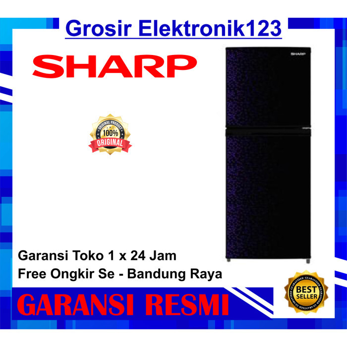 Jual KULKAS 2 PINTU SHARP SJ 236 MG | Shopee Indonesia