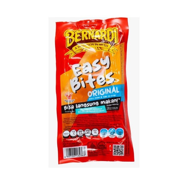 Jual BERNARDI EASY BITE ORIGINAL SOSIS AYAM & SAPI 65 GR | Shopee Indonesia