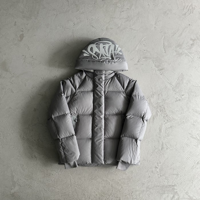 Jual Syna World Syna Down Puffer Jacket - Grey | Shopee Indonesia