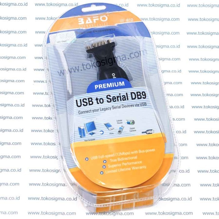 Jual BAFO BF-810 USB TO SERIAL DB9 ADAPTER | Shopee Indonesia